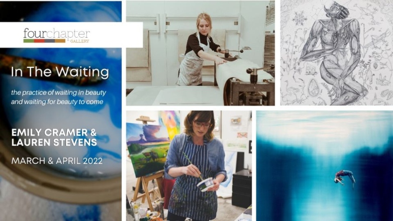 In The Waiting - Emily Cramer and Lauren Stevens – Crossroads Arts District